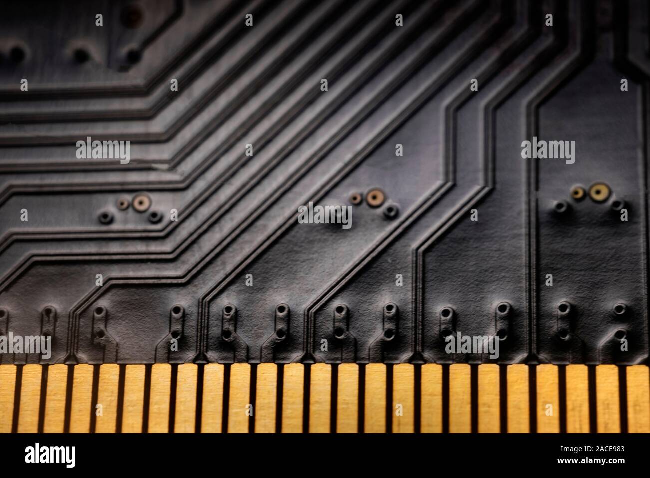 Close-up of circuit board Stock Photo - Alamy