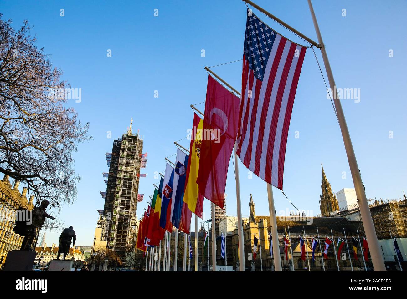 Nato member countries flags hi-res stock photography and images - Alamy