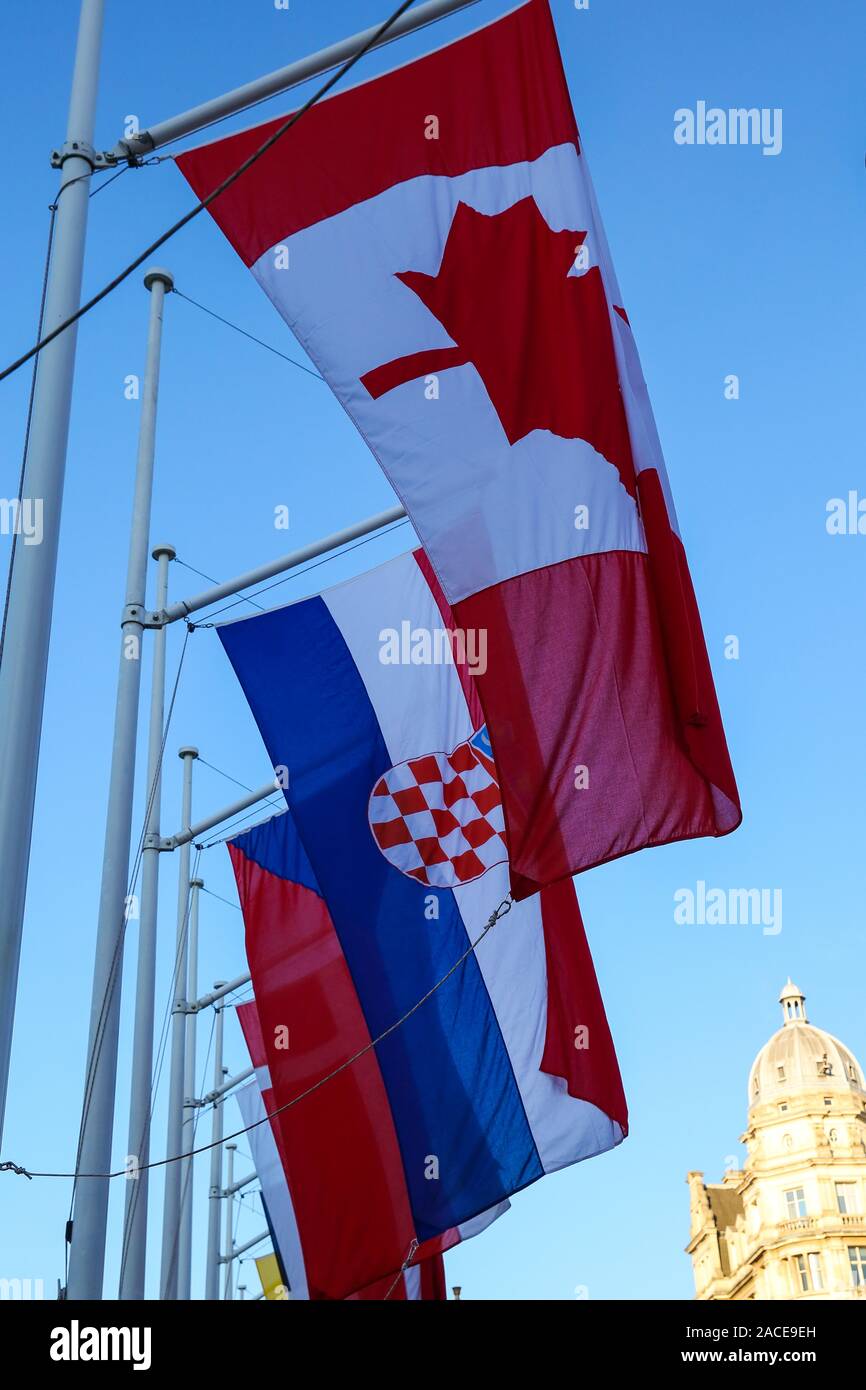 Nato member countries flags hi-res stock photography and images - Alamy
