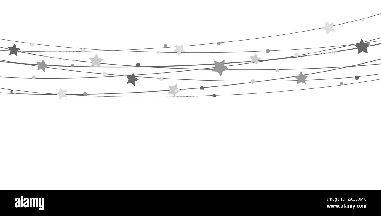 EPS 10 vector file showing stars on strings background for christmas ...