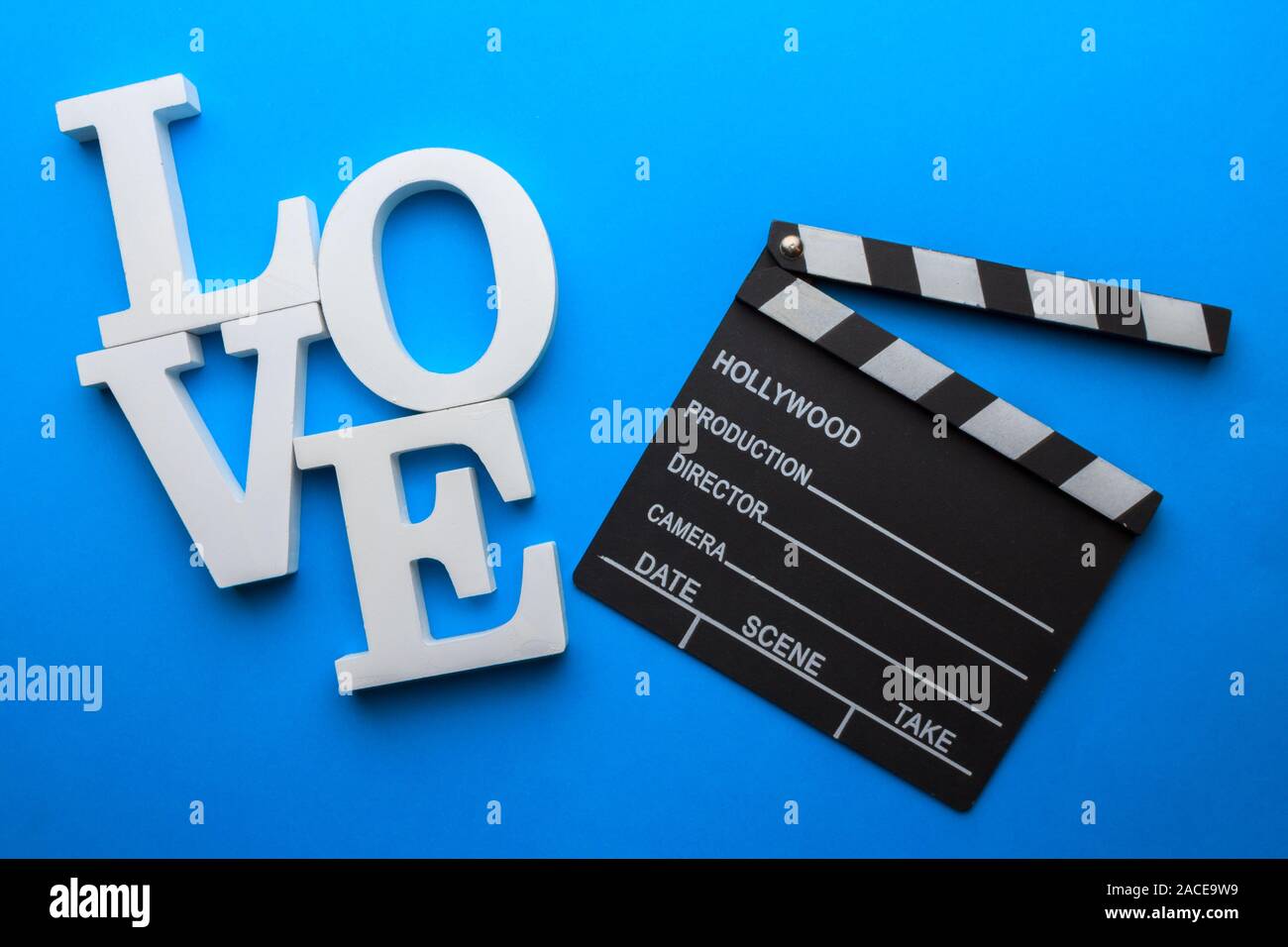 Copy Space -Love in Capital Letters -Heart and Blackboard Stock Photo ...