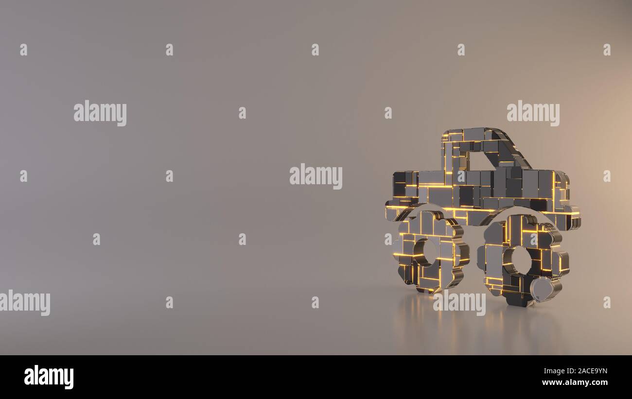 Monster truck icon hi-res stock photography and images - Alamy