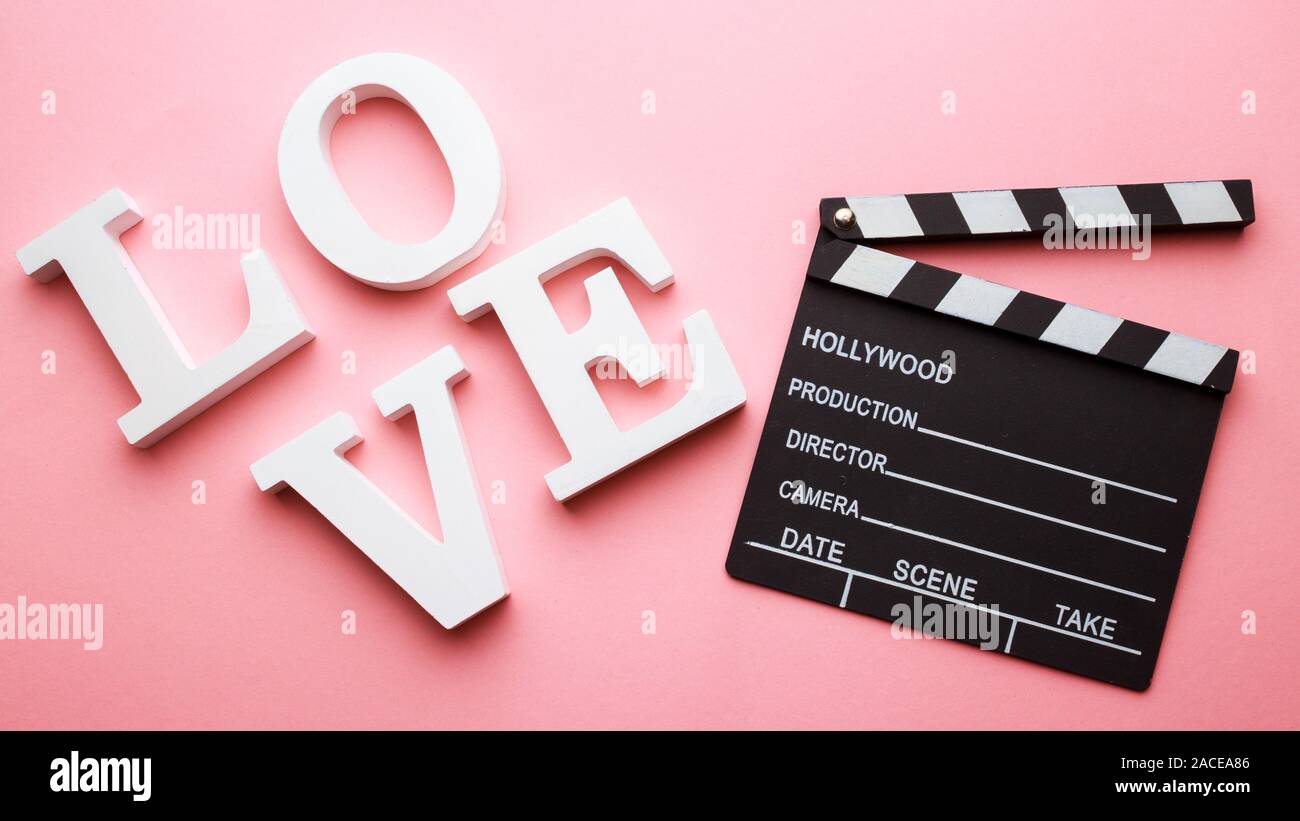 Copy Space -Love in Capital Letters -Heart and Blackboard Stock Photo ...