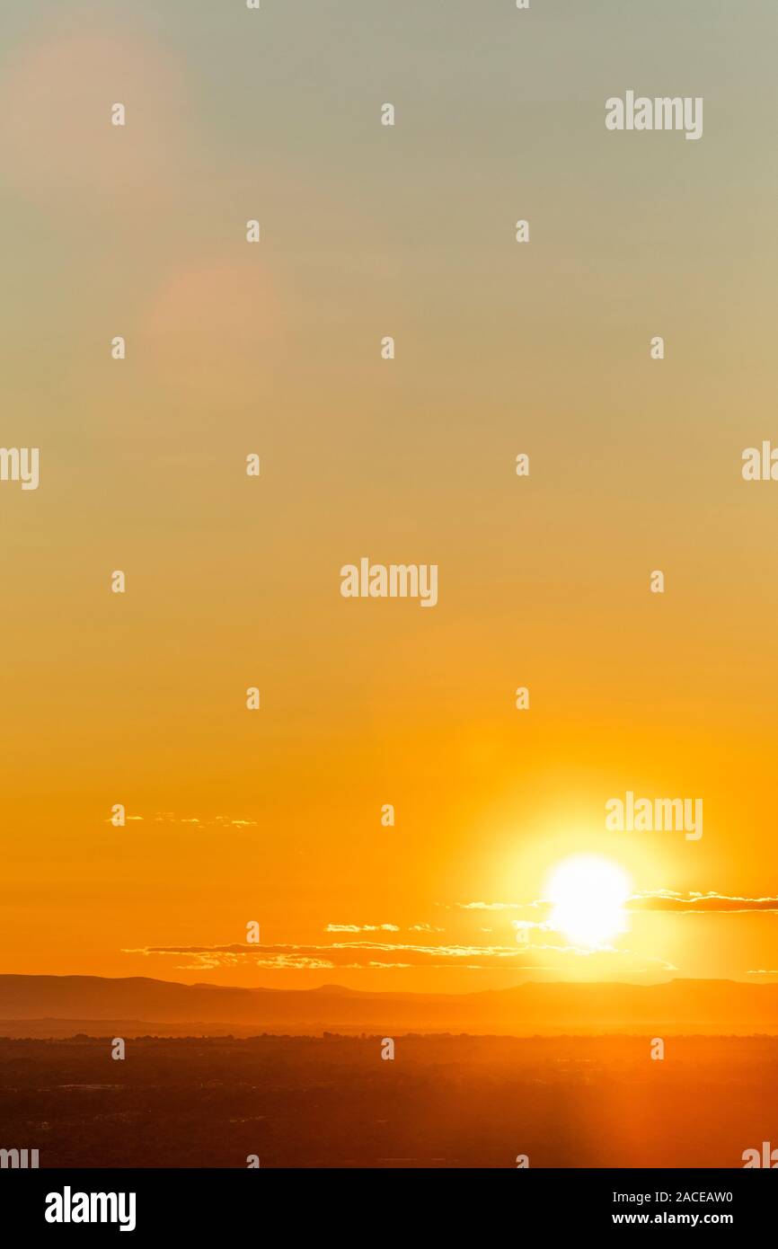 Sunset landscape image hi-res stock photography and images - Alamy