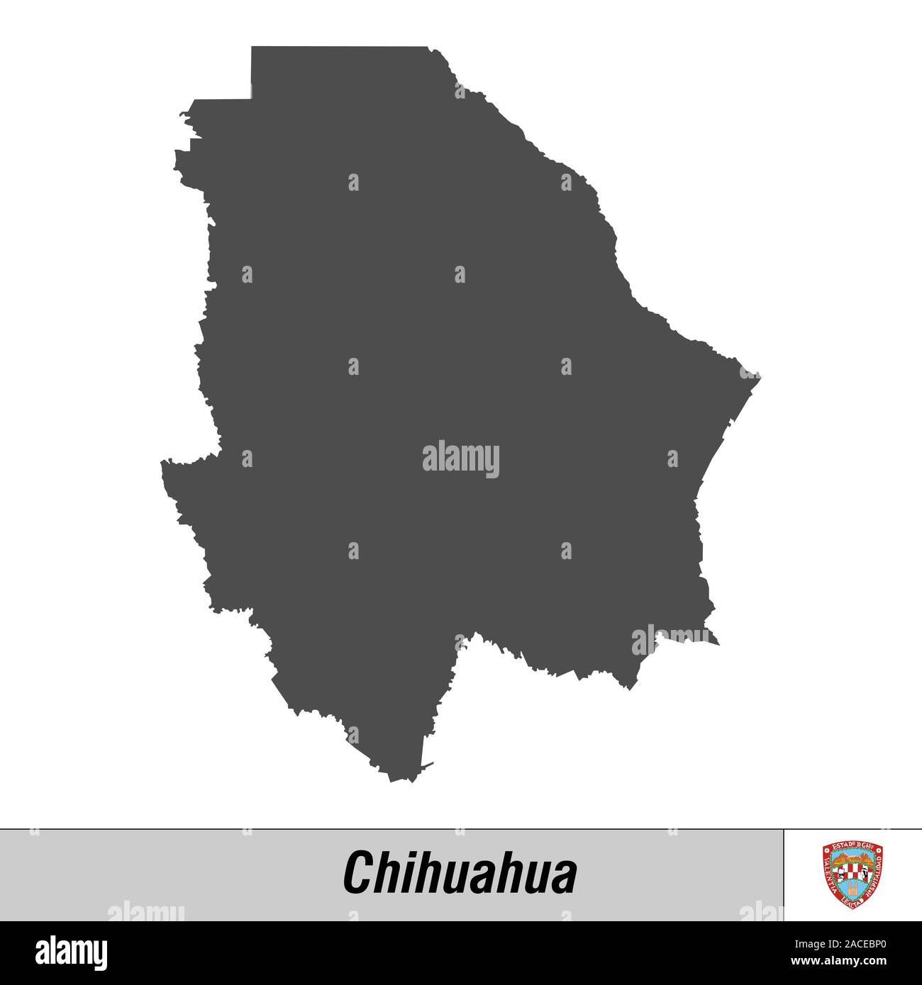 Chihuahua map hi-res stock photography and images - Alamy