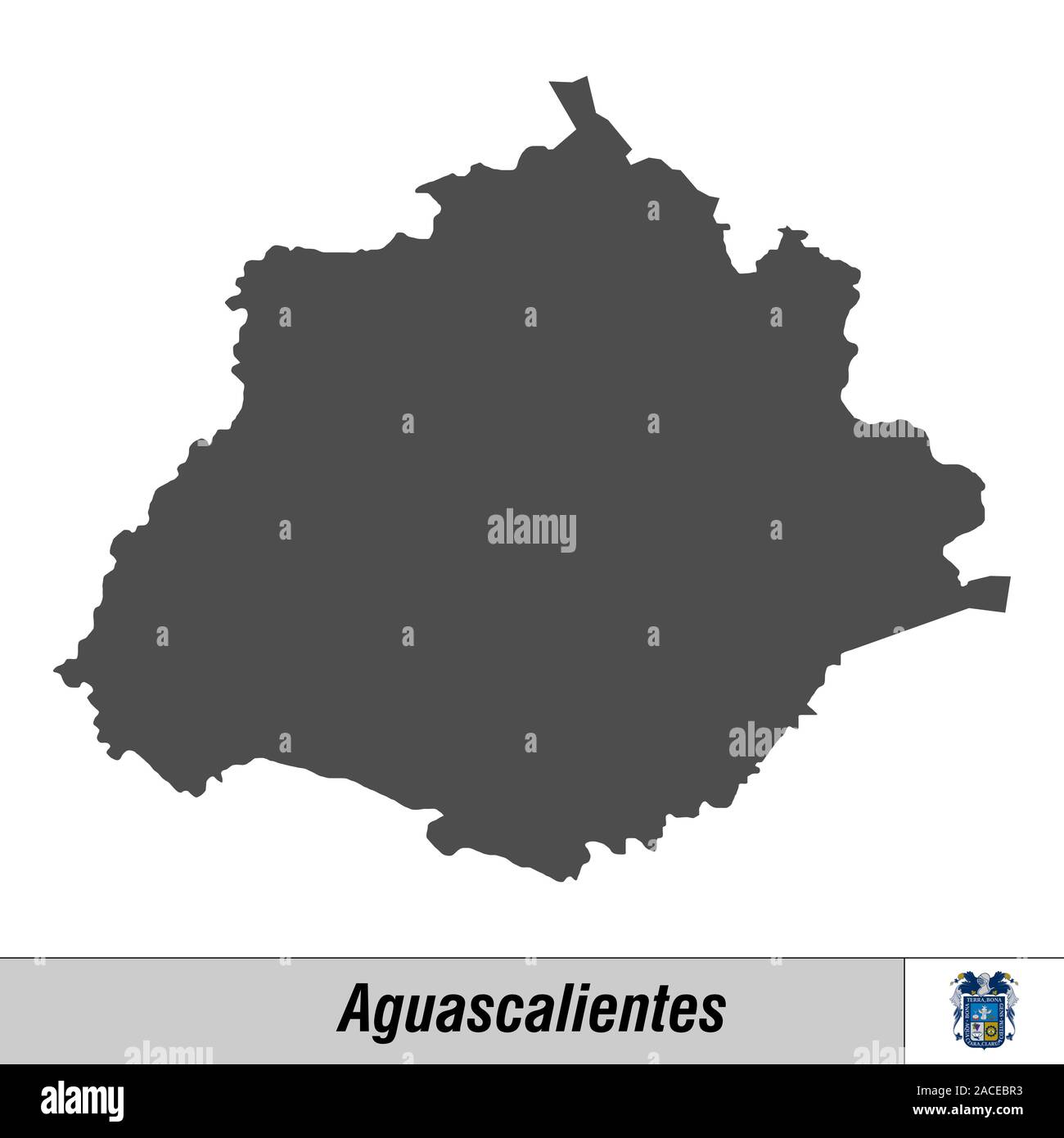 Aguascalientes mexico map hi-res stock photography and images - Alamy