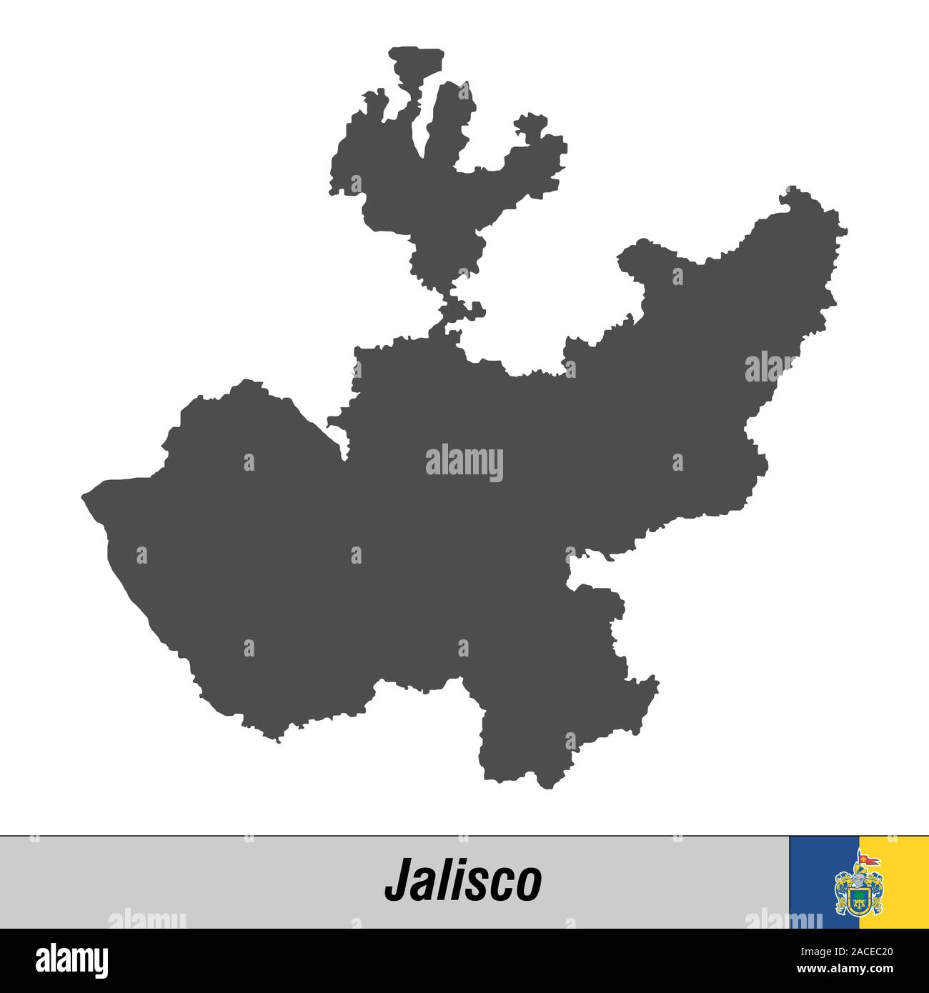 Jalisco map hi-res stock photography and images - Alamy