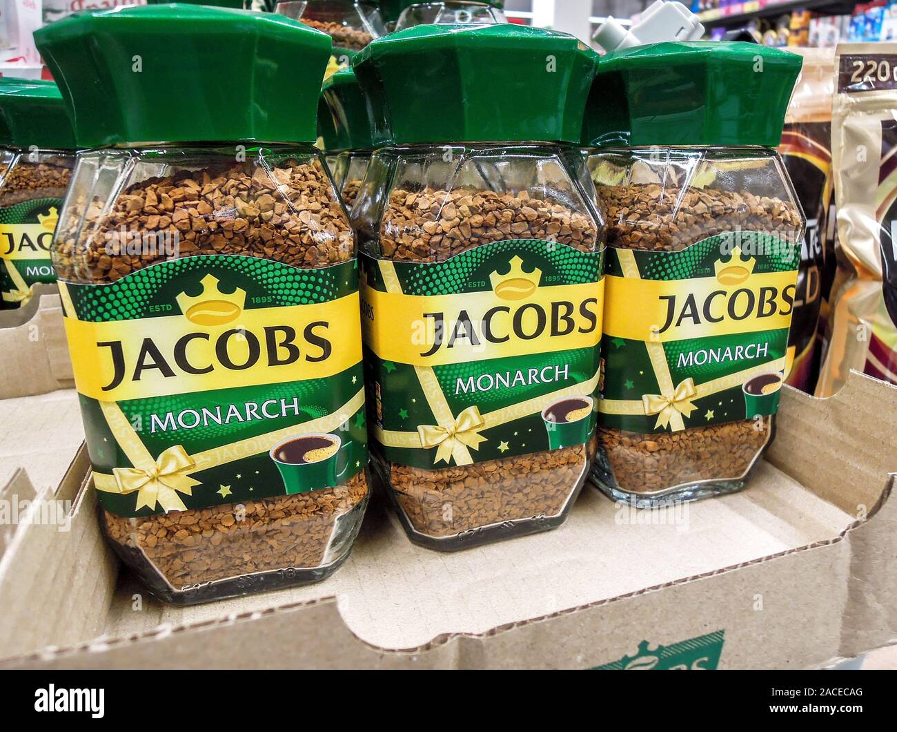 Jacobs monarch coffee hi-res stock photography and images - Alamy