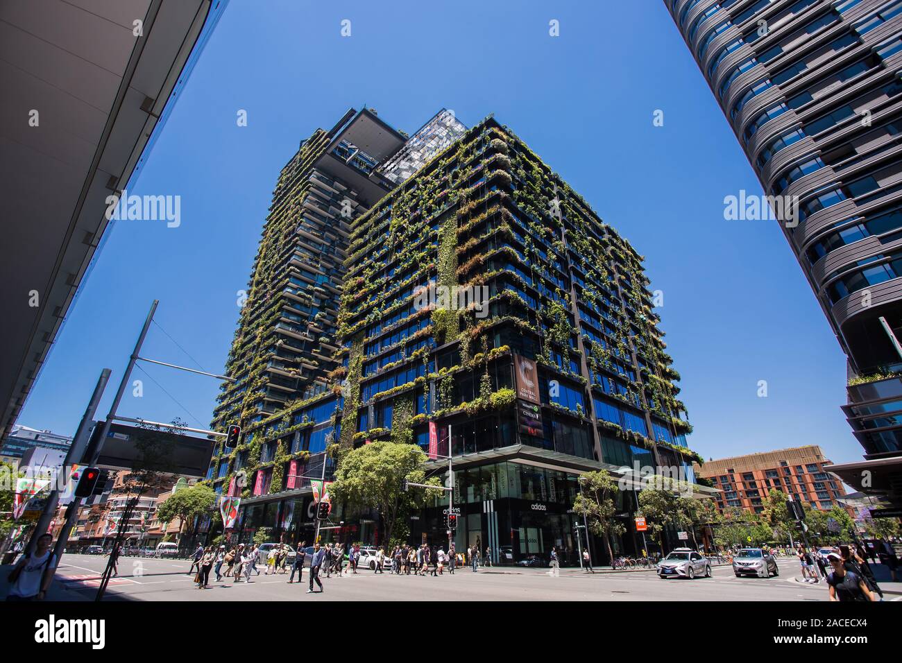 General Views showing One Central Park which is built around ...