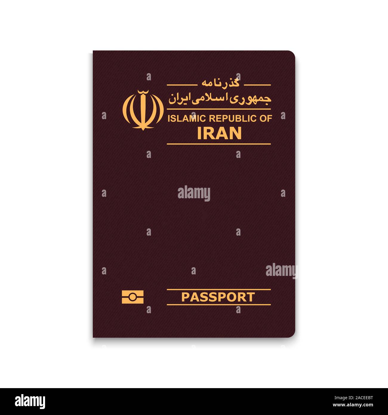 Passport of Iran. Vector illustration Stock Vector Image & Art - Alamy