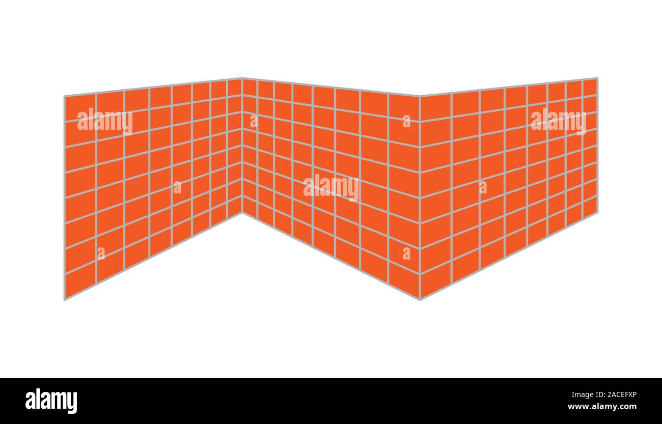 Filled the contour of the rectangle is divided into cells stretching ...