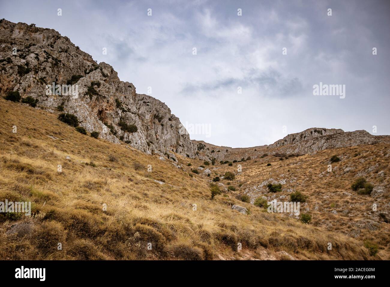 The Acrocorinth "Upper Corinth" the acropolis of ancient Corinth, is a ...