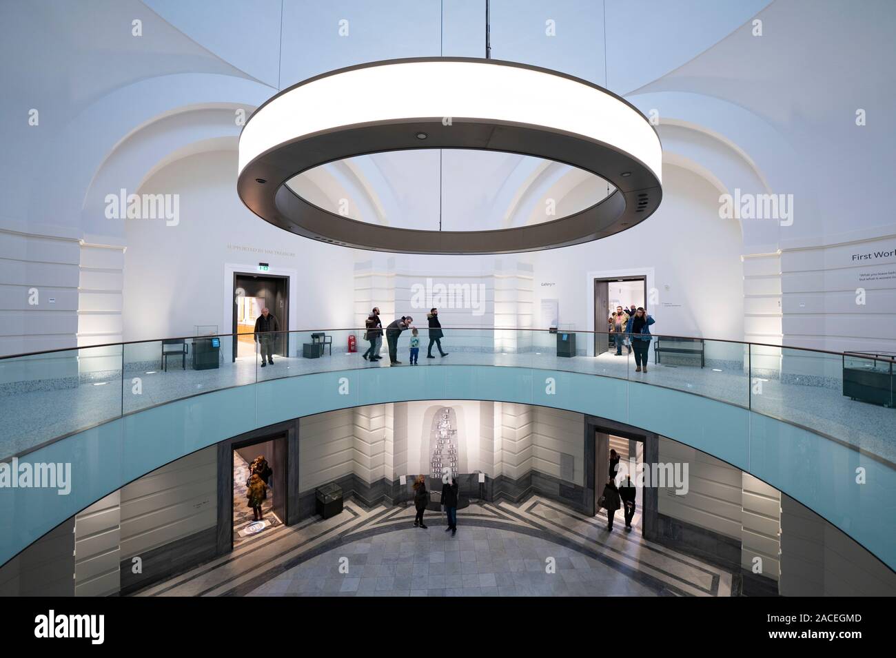 New reopened Aberdeen Art Gallery after refurbishment to add new floor ...