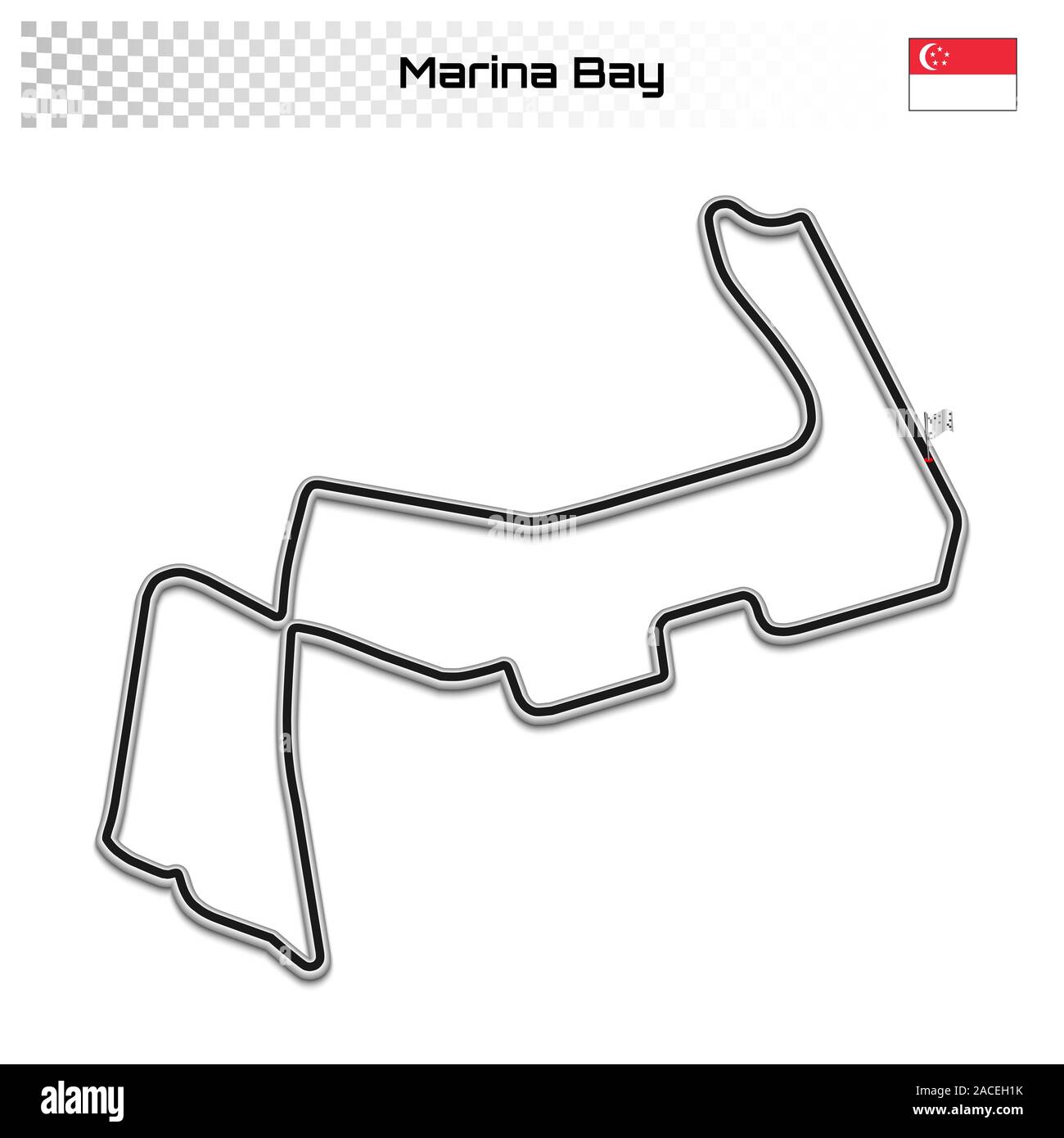 Singapore f1 grand prix Stock Vector Images - Alamy