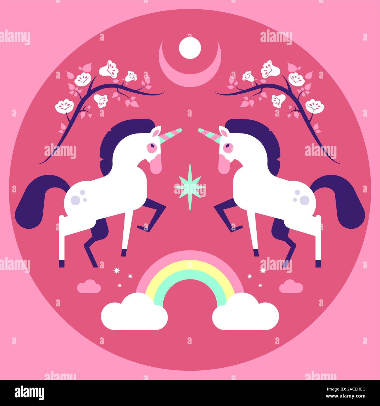 Pinky Unicorn High Resolution Stock Photography and Images - Alamy