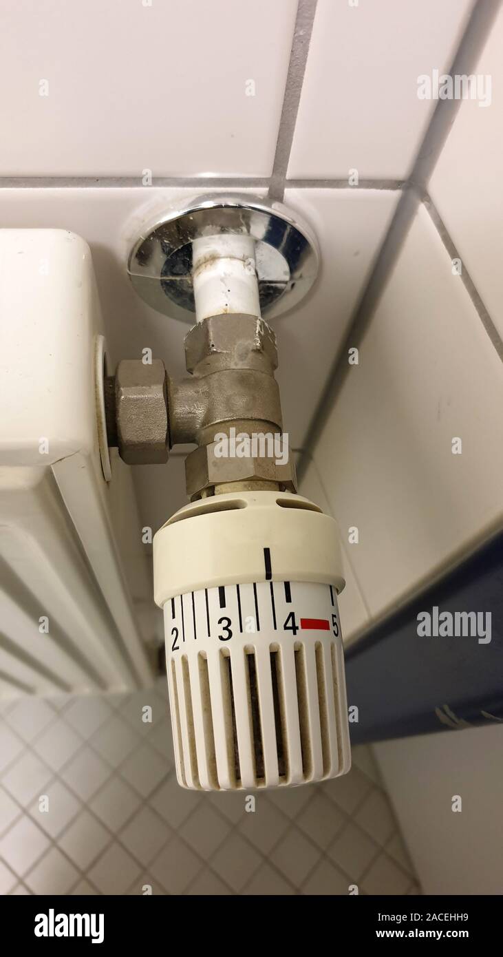 Close up picture of a heat regulator Stock Photo - Alamy