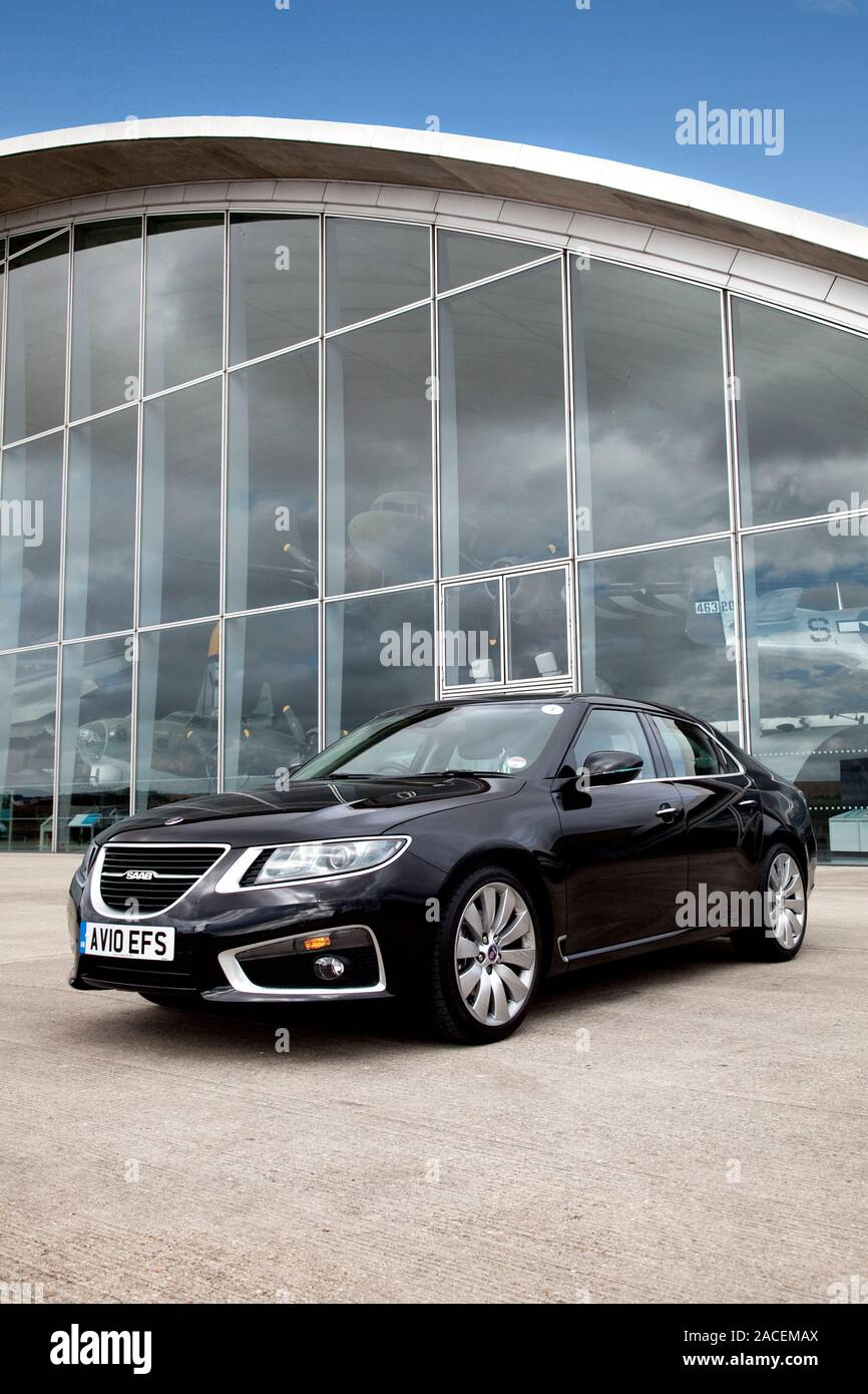 Second generation (YS3G, 2010–2012) Saab 9-5 Aero the last model of car ...