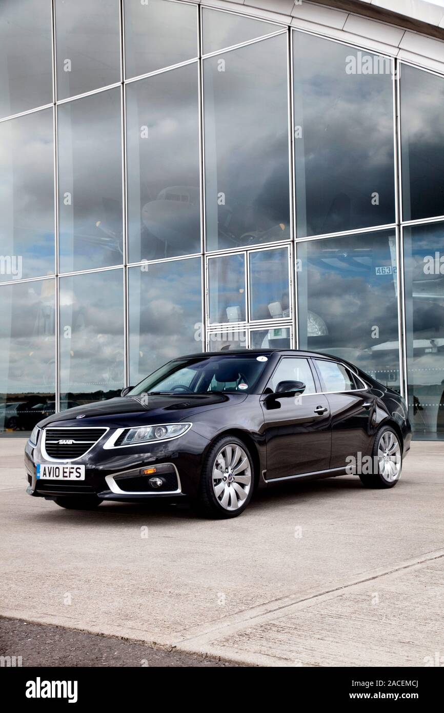 Second generation (YS3G, 2010–2012) Saab 9-5 Aero the last model of car ...