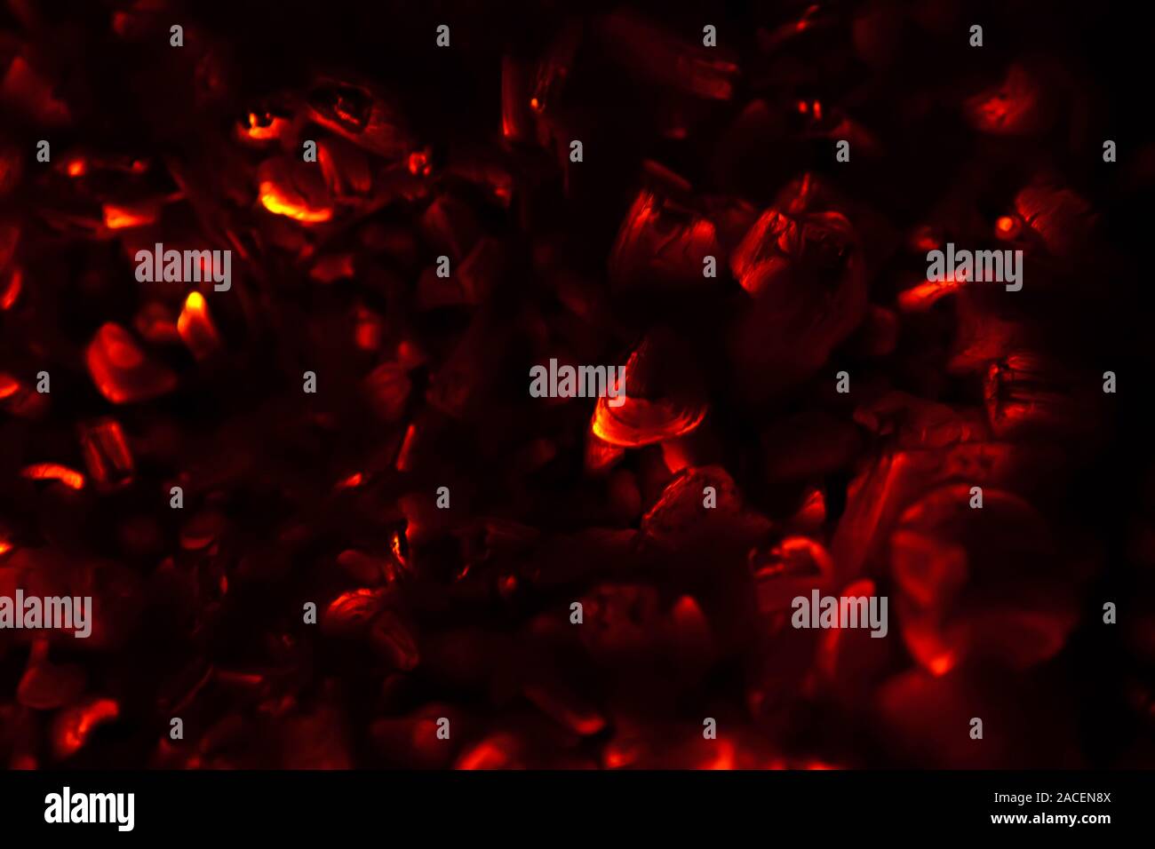 Abstract image showing red hot glowing bonfire embers Stock Photo - Alamy