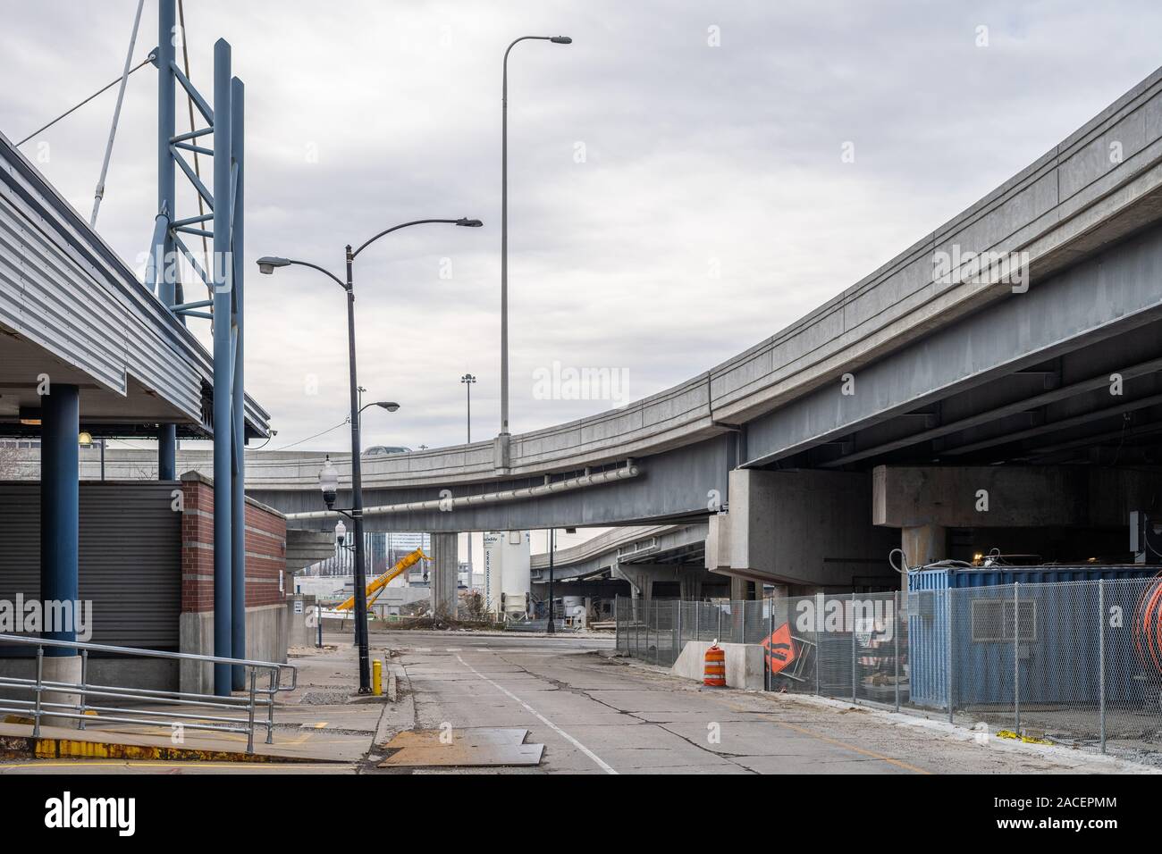 Reconstruction of the Jane Byrne Circle Interchange in downtown Chicago ...
