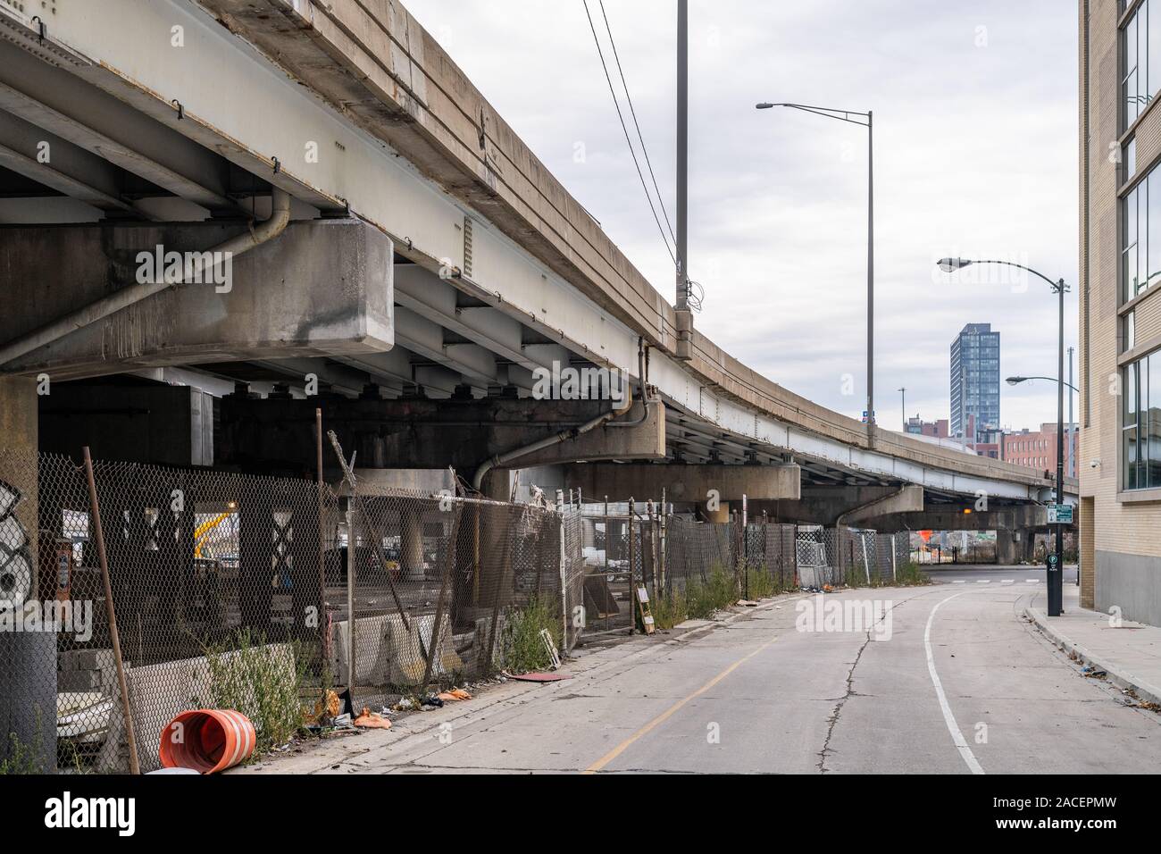 Reconstruction of the Jane Byrne Circle Interchange in downtown Chicago ...