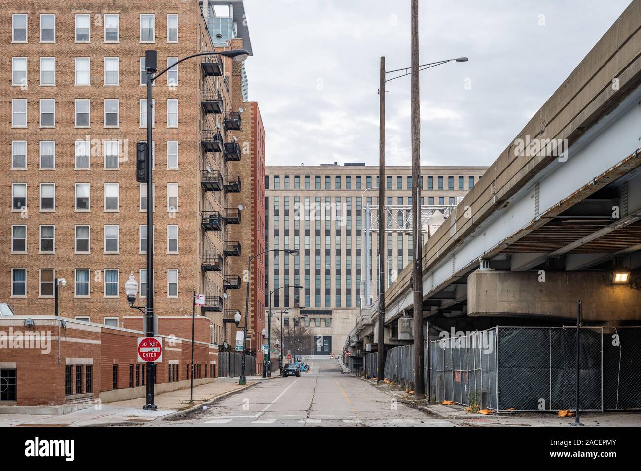 Reconstruction of the Jane Byrne Circle Interchange in downtown Chicago ...