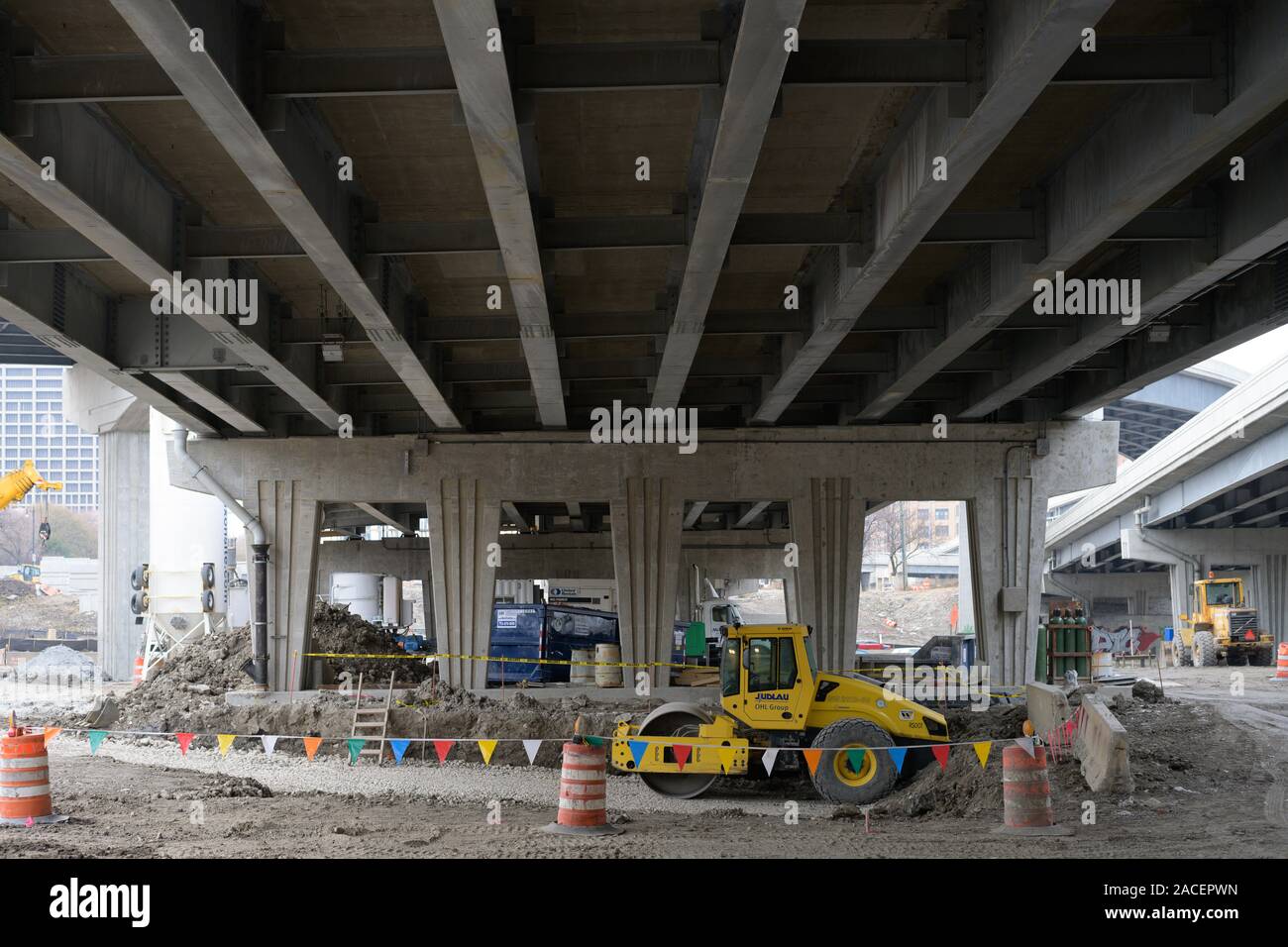 Reconstruction of the Jane Byrne Circle Interchange in downtown Chicago ...