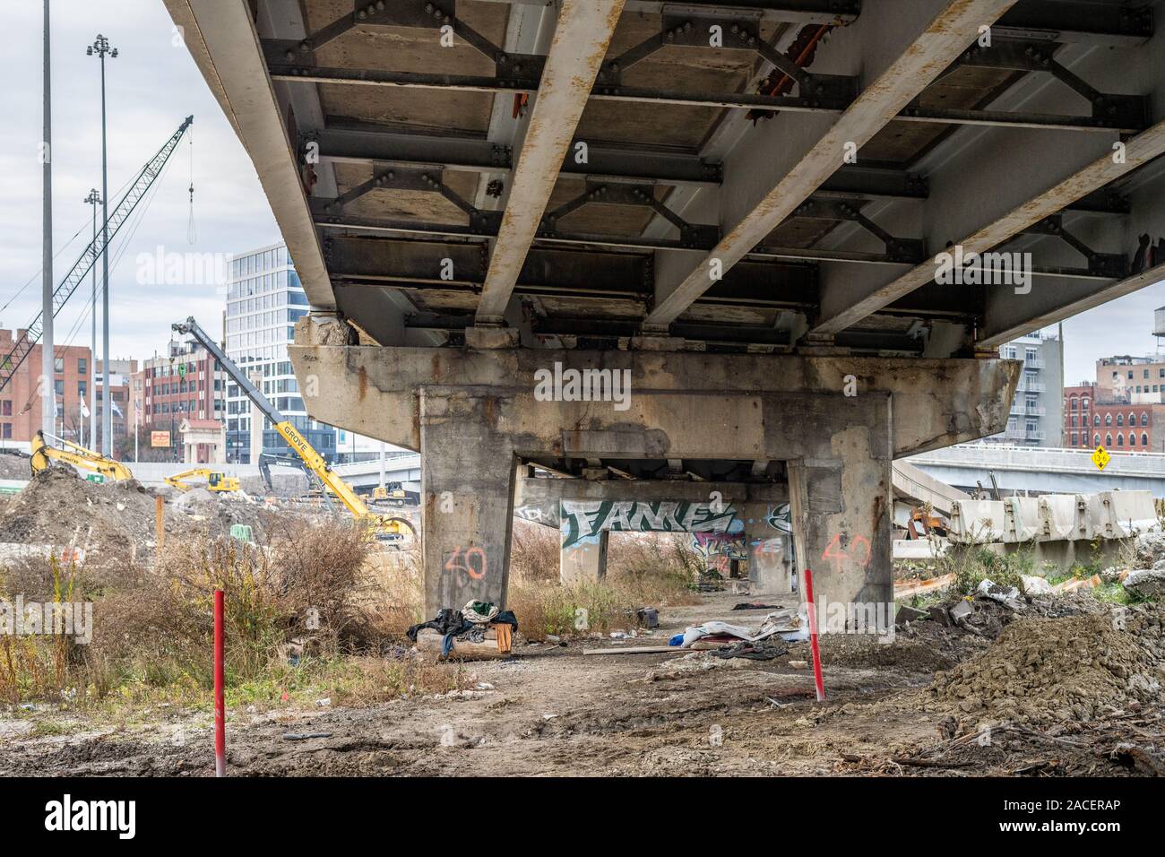 Reconstruction of the Jane Byrne Circle Interchange in downtown Chicago ...
