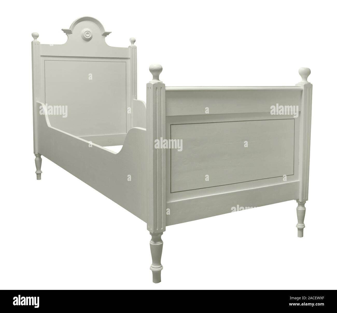 Large bedroom white bed Cut Out Stock Images & Pictures - Alamy