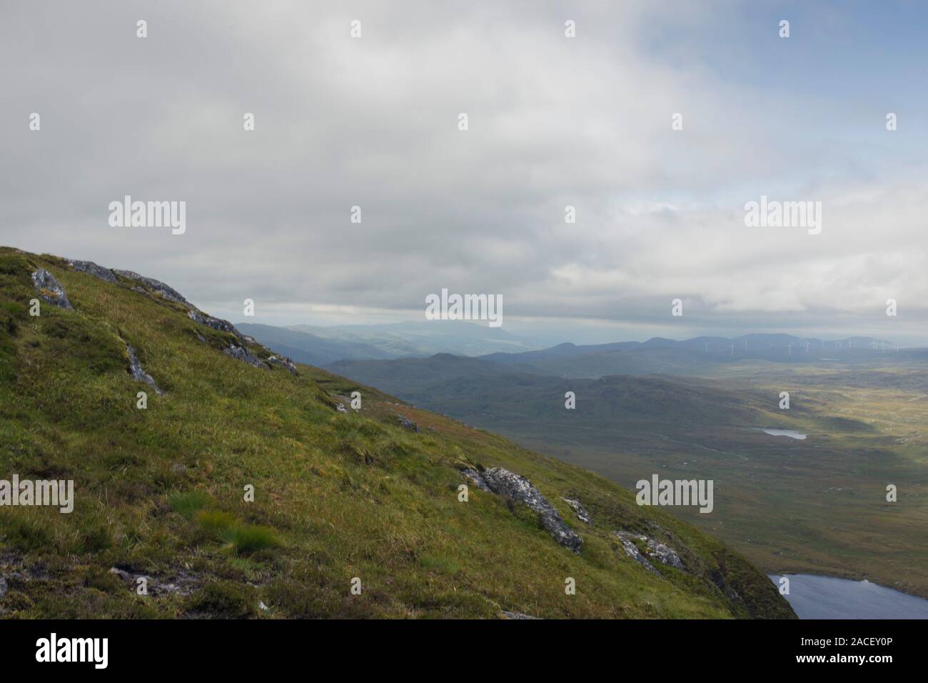 Panoramic view of Loch Ness from Meall Fuar-mhonaidh Stock Photo - Alamy