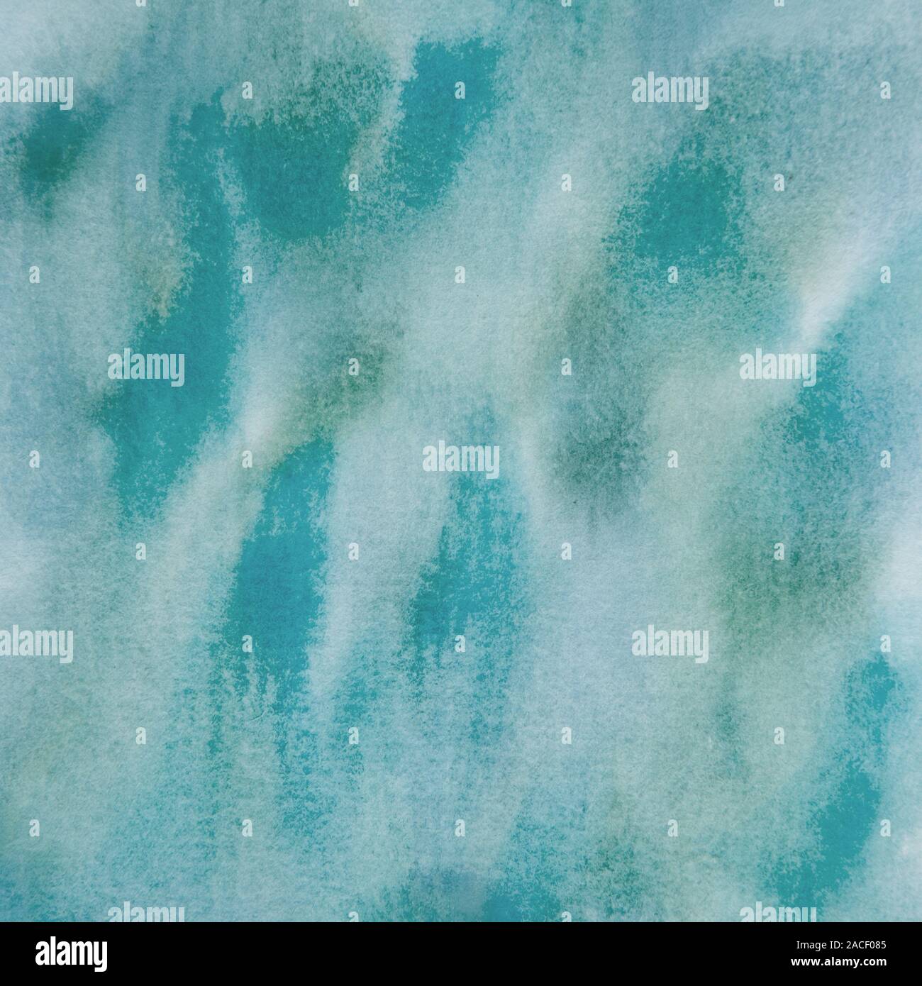 Abstract watercolor background teal digital paper 12x12 for ...