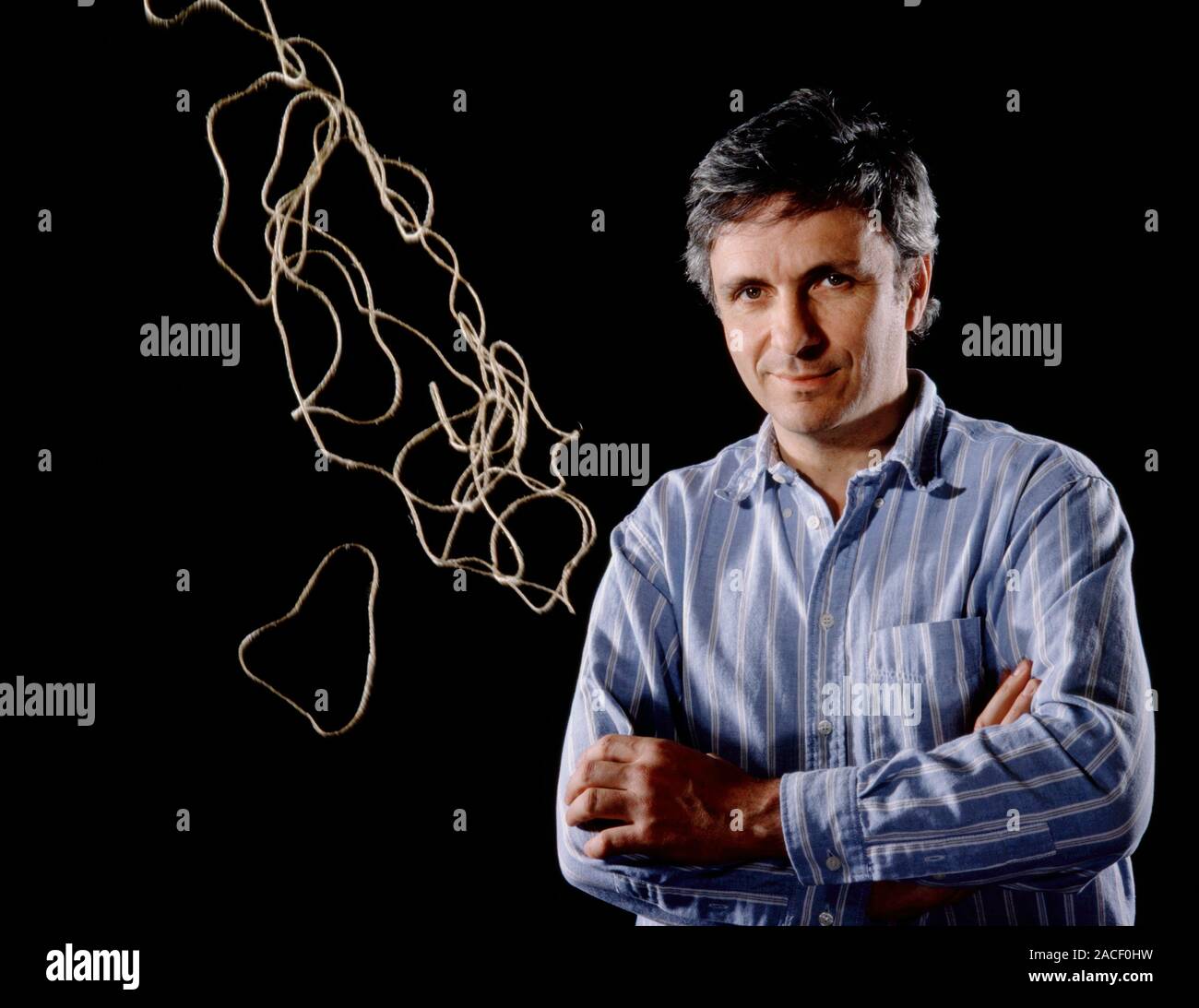 Michael Boris Green (born 1946), British physicist, with his teaching ...