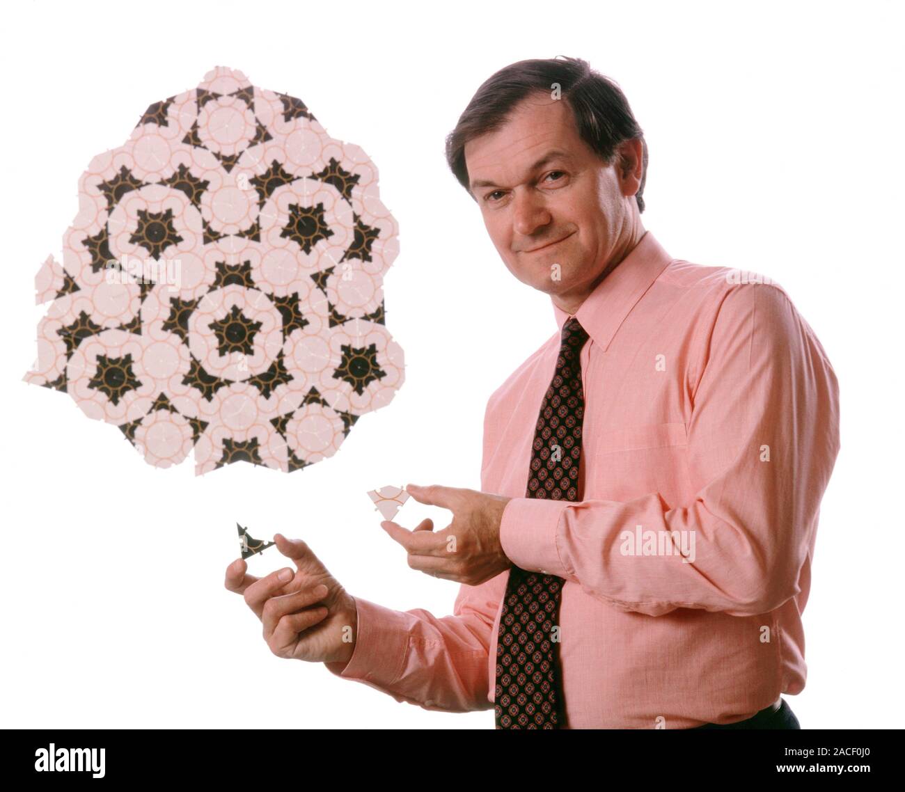 Roger Penrose (born 1931), British mathematician, with the Penrose ...