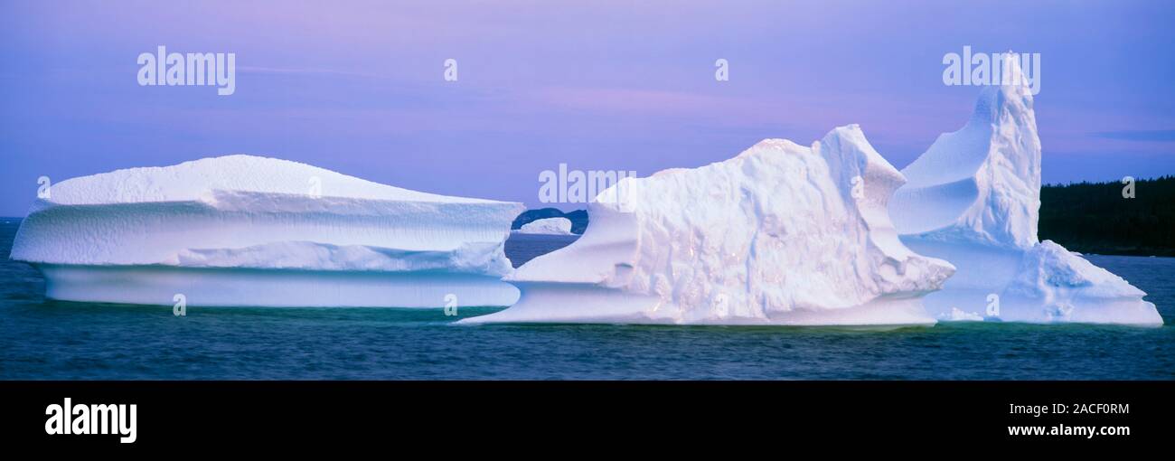 Iceberg. Iceberg off the coast of Newfoundland, Canada. Icebergs are ...