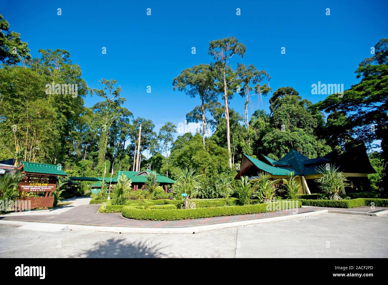 Sepilok Orangutan Rehabilitation Centre in the Kabili-Sepilok Forest ...