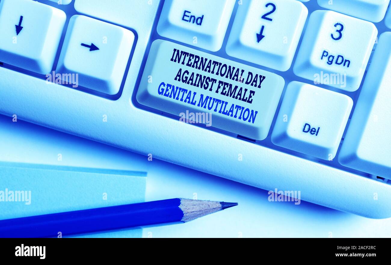 Writing note showing International Day Against. Business concept for ...