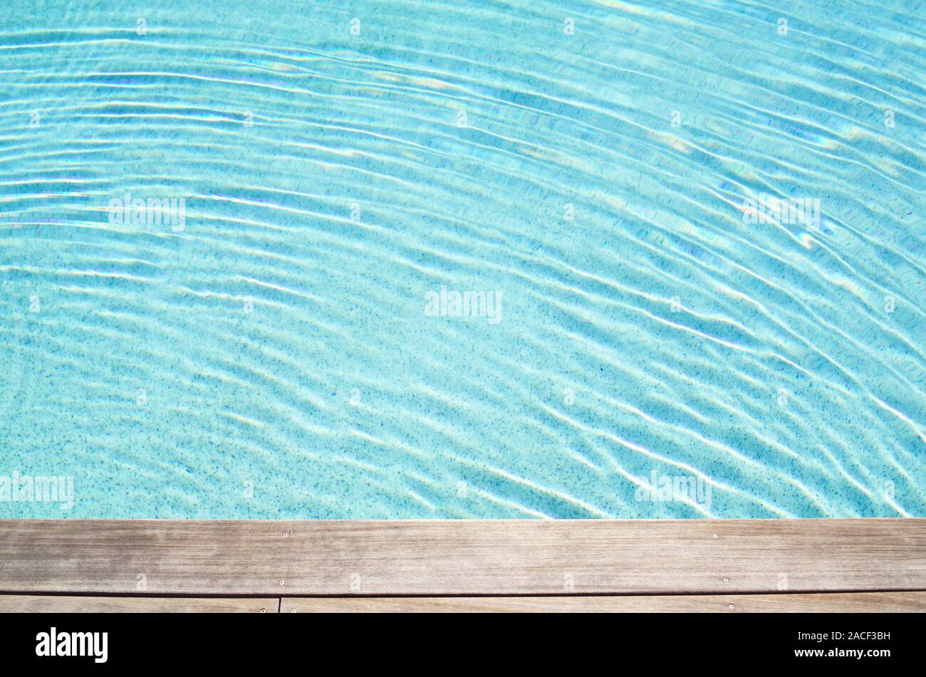 Water ripples and decking Stock Photo - Alamy