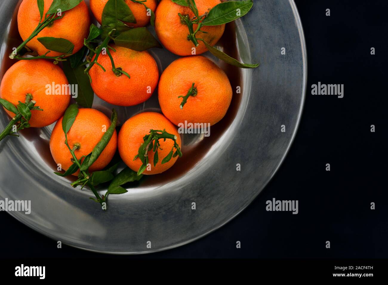 Mandarin leaf hi-res stock photography and images - Alamy