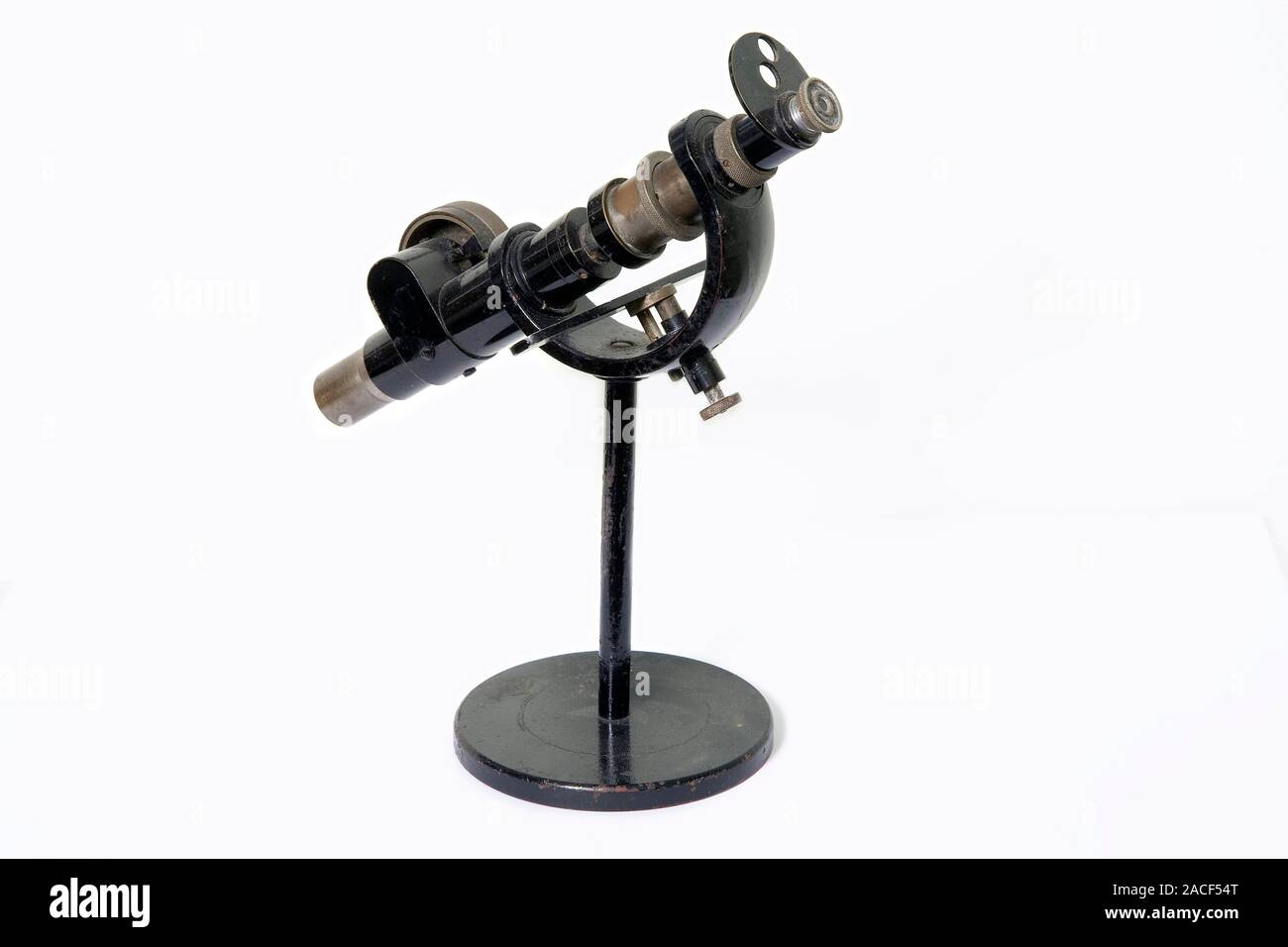Microscope. Ophthalmology microscope from the early 20th Century (c1900 ...
