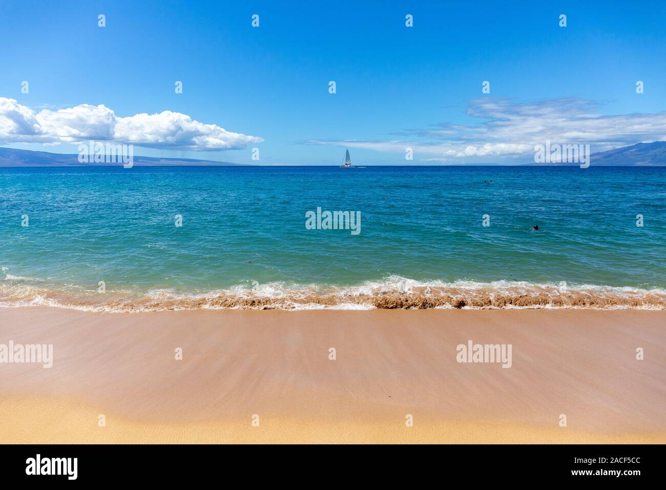 Maui beach views, Hawaii Stock Photo - Alamy
