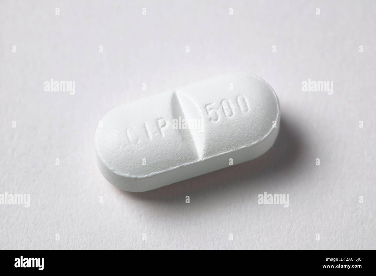 Ciprofloxacin antibiotic pill. This drug is used to kill bacterial ...