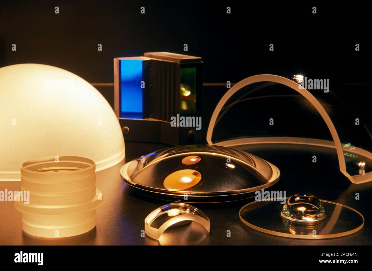 Military optical components. These special optical components have been ...