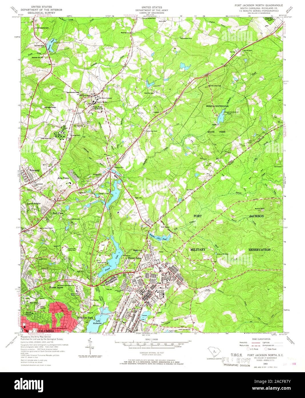 Fort jackson sc Cut Out Stock Images & Pictures - Alamy