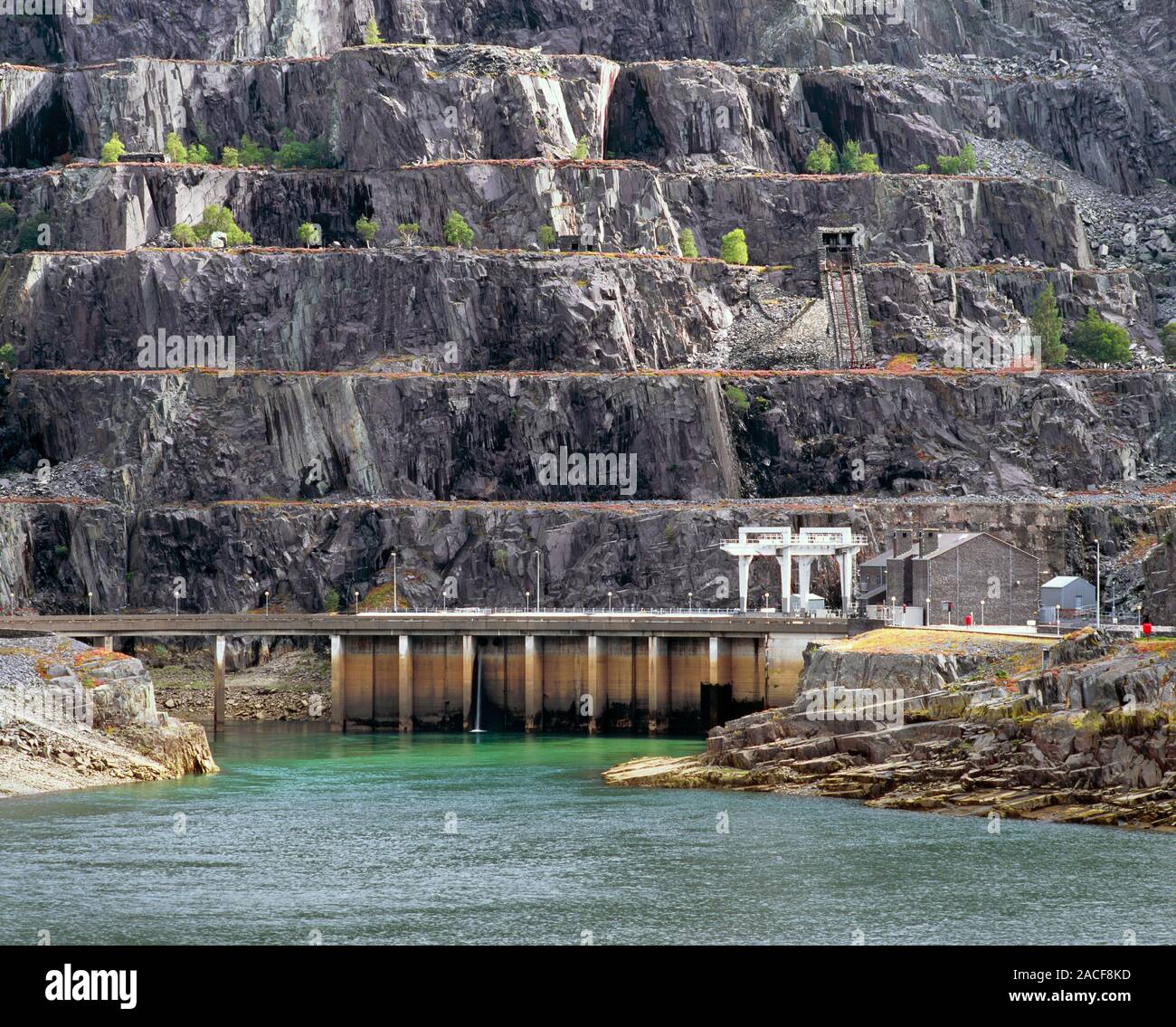 Hydroelectric power station. This is the Dinorwig pumped-storage ...