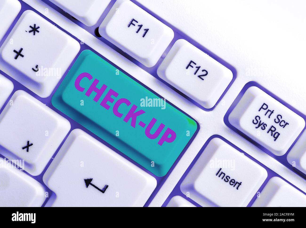 Word writing text Check Up. Business photo showcasing physical medical ...