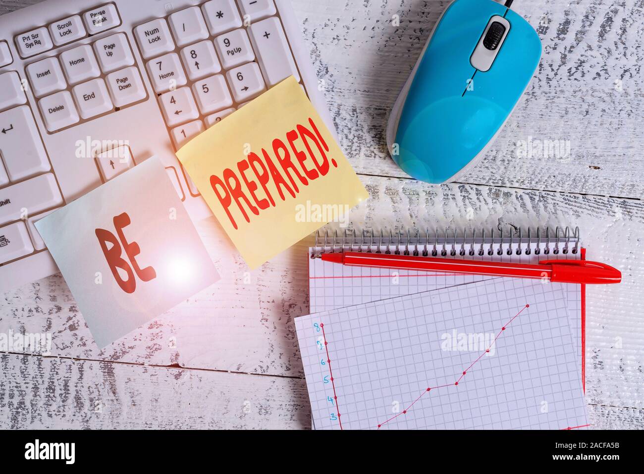 Handwriting text writing Be Prepared. Conceptual photo try be always ...