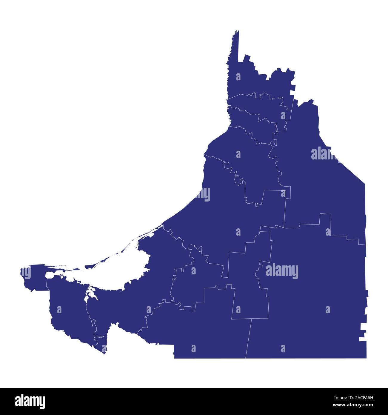 Map of campeche Cut Out Stock Images & Pictures - Alamy