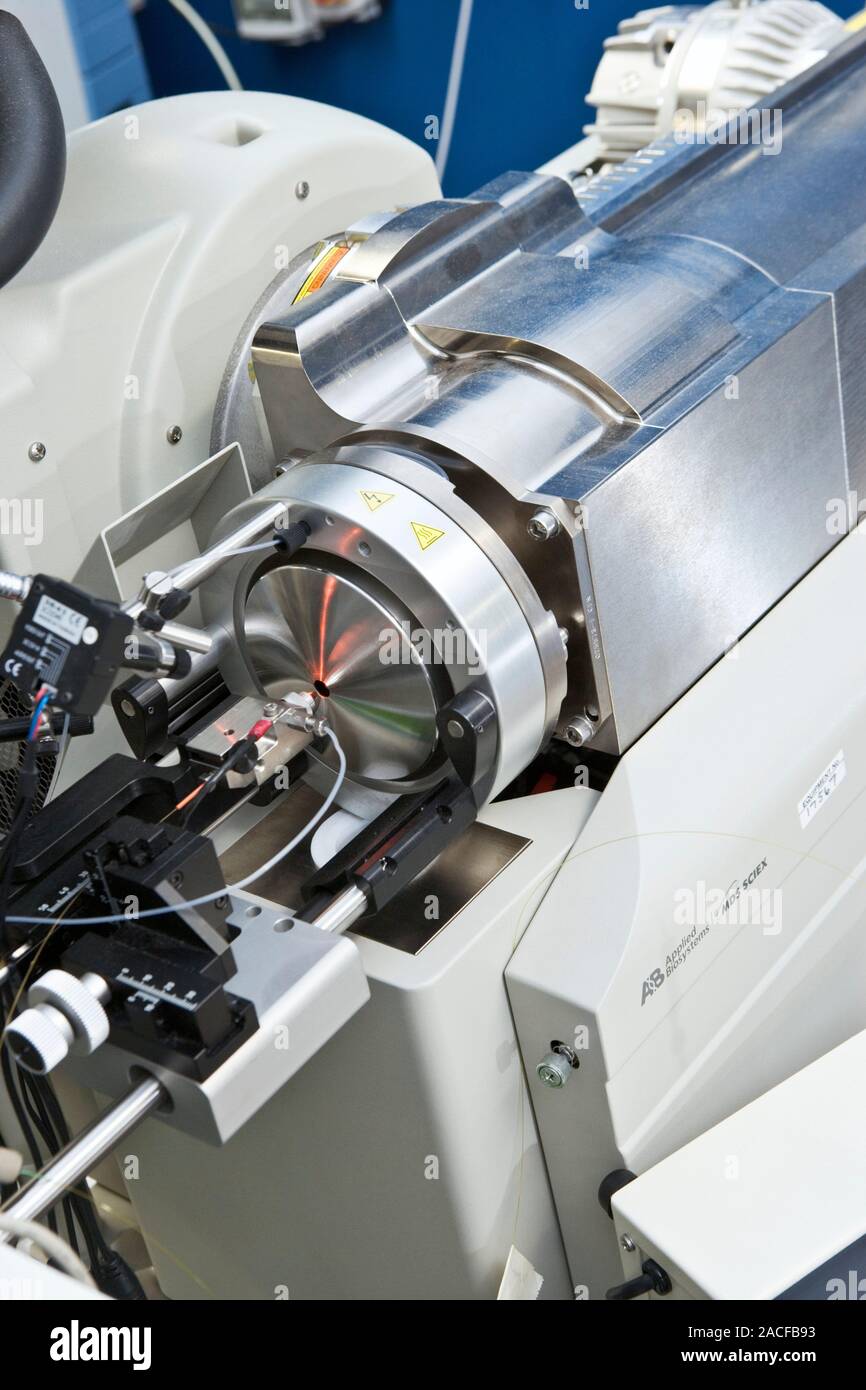 Molecular analysis equipment. MALDI-TOF (matrix-assisted laser ...
