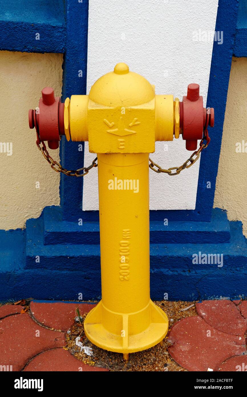 Water hydrant. Photographed in Kuala Terengganu, Malaysia Stock Photo ...