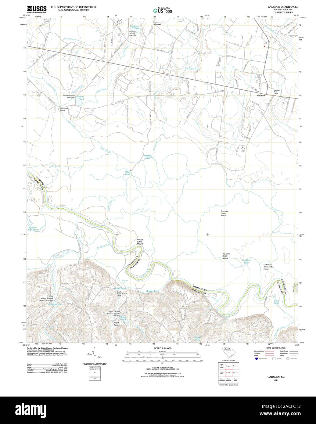 Gadsden map Cut Out Stock Images & Pictures - Alamy